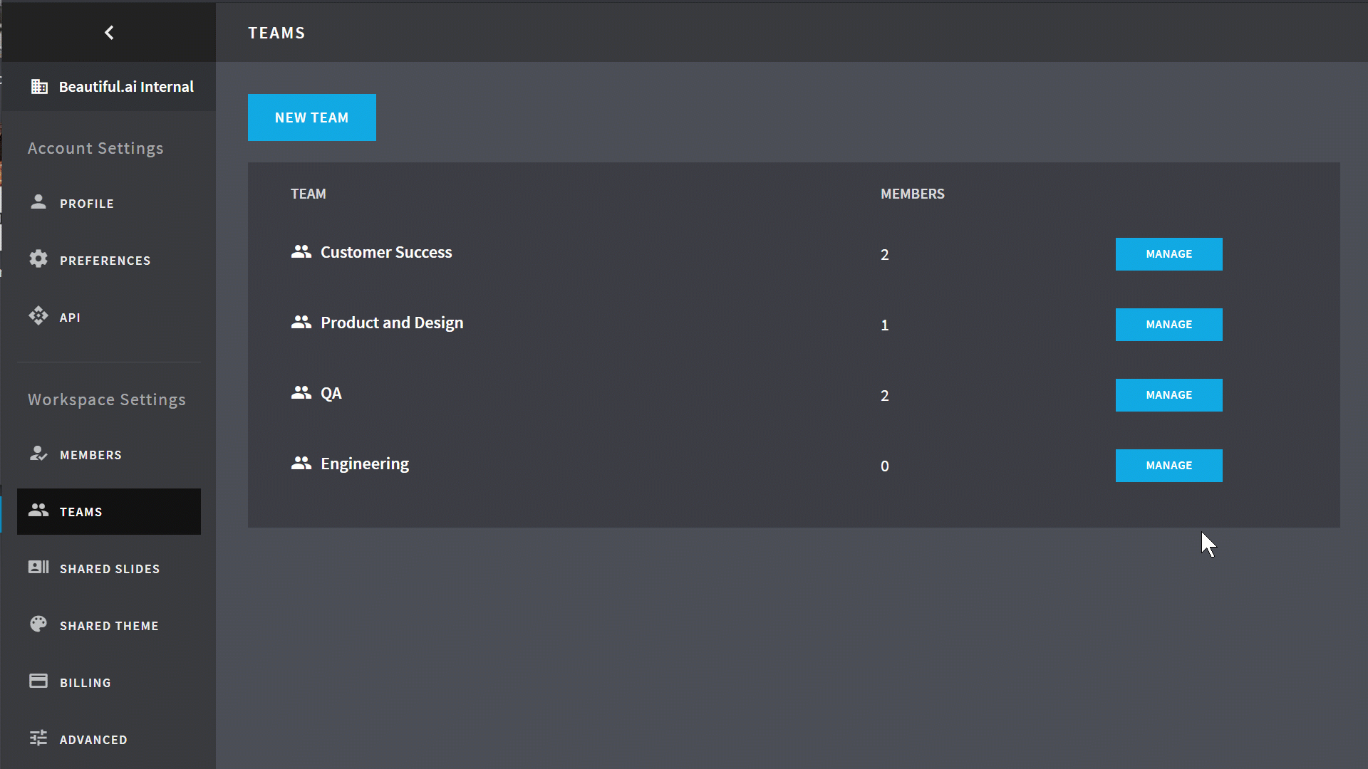 Teams Overview Beautiful ai