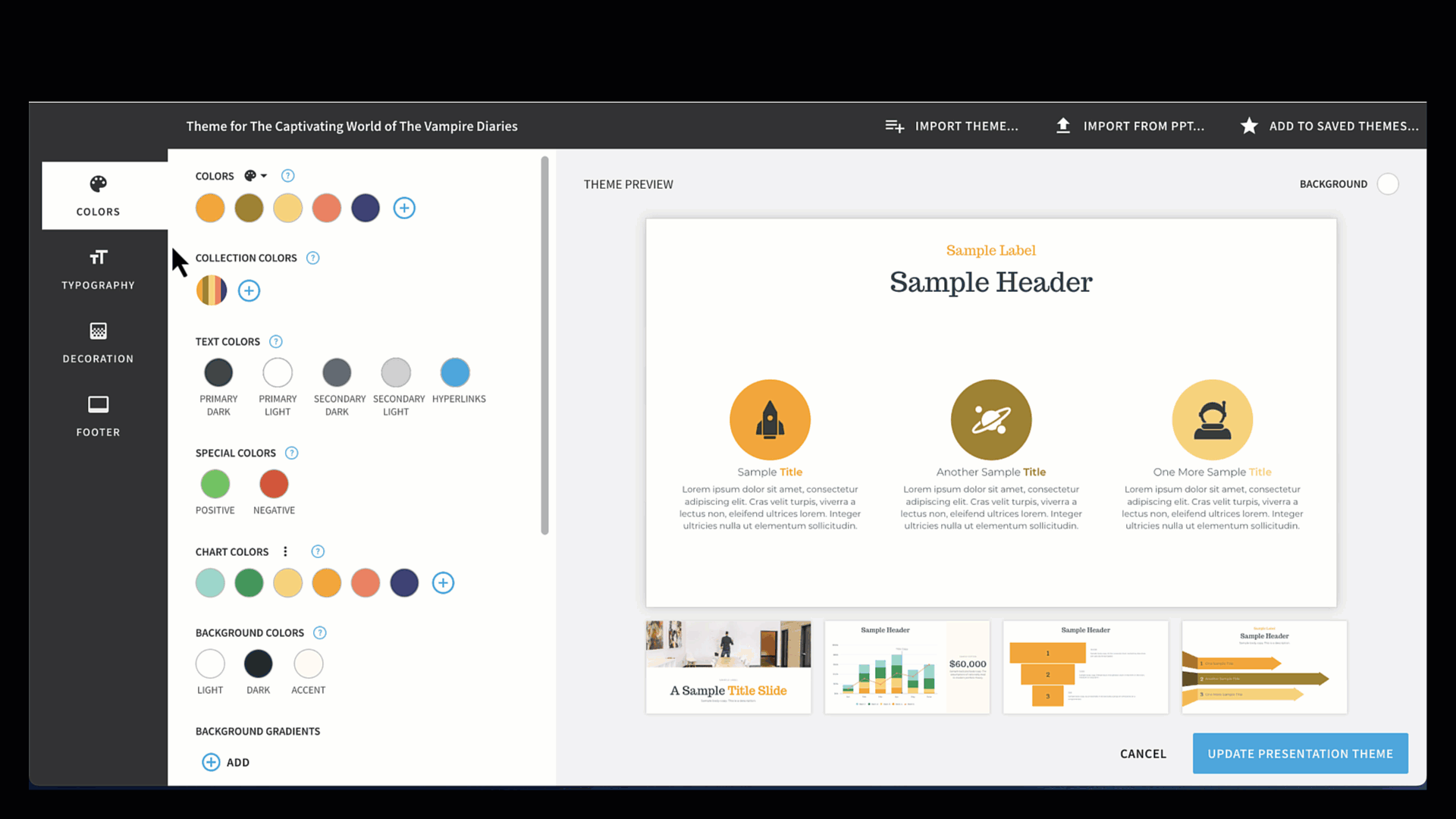 How do I change my color palette? – Beautiful.ai
