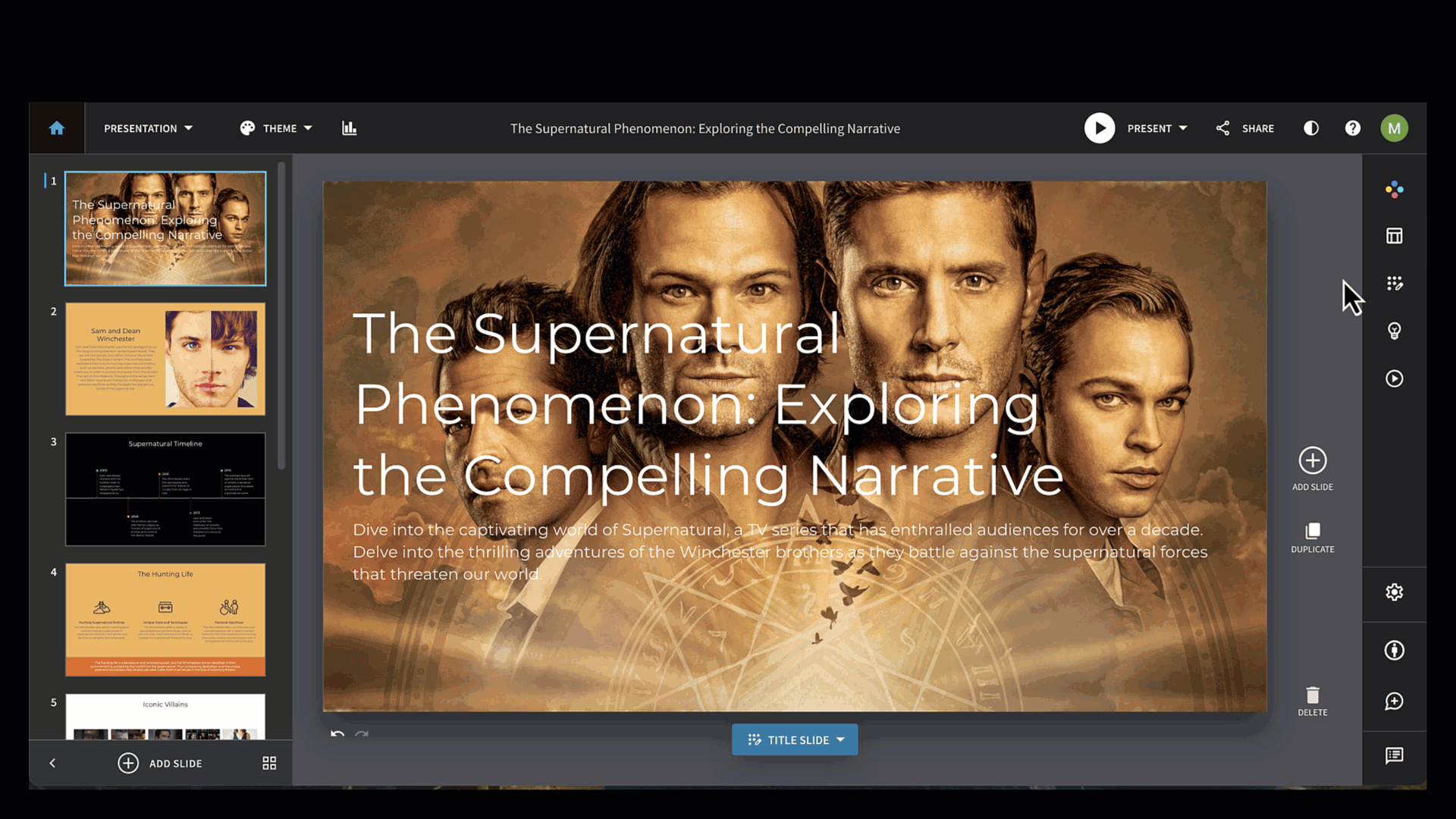 Understanding the Properties Panel – Beautiful.ai